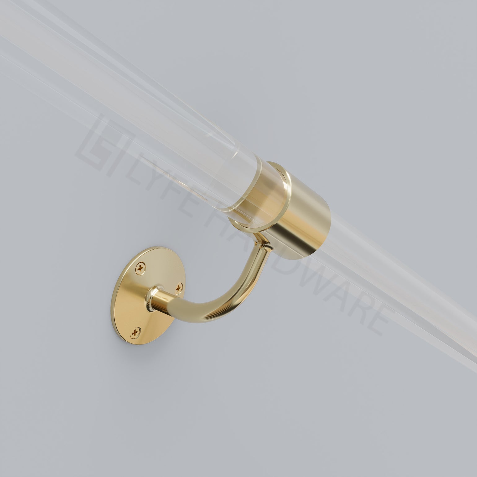Custom Lucite (Acrylic) Handrail Kit – Lyfe Hardware