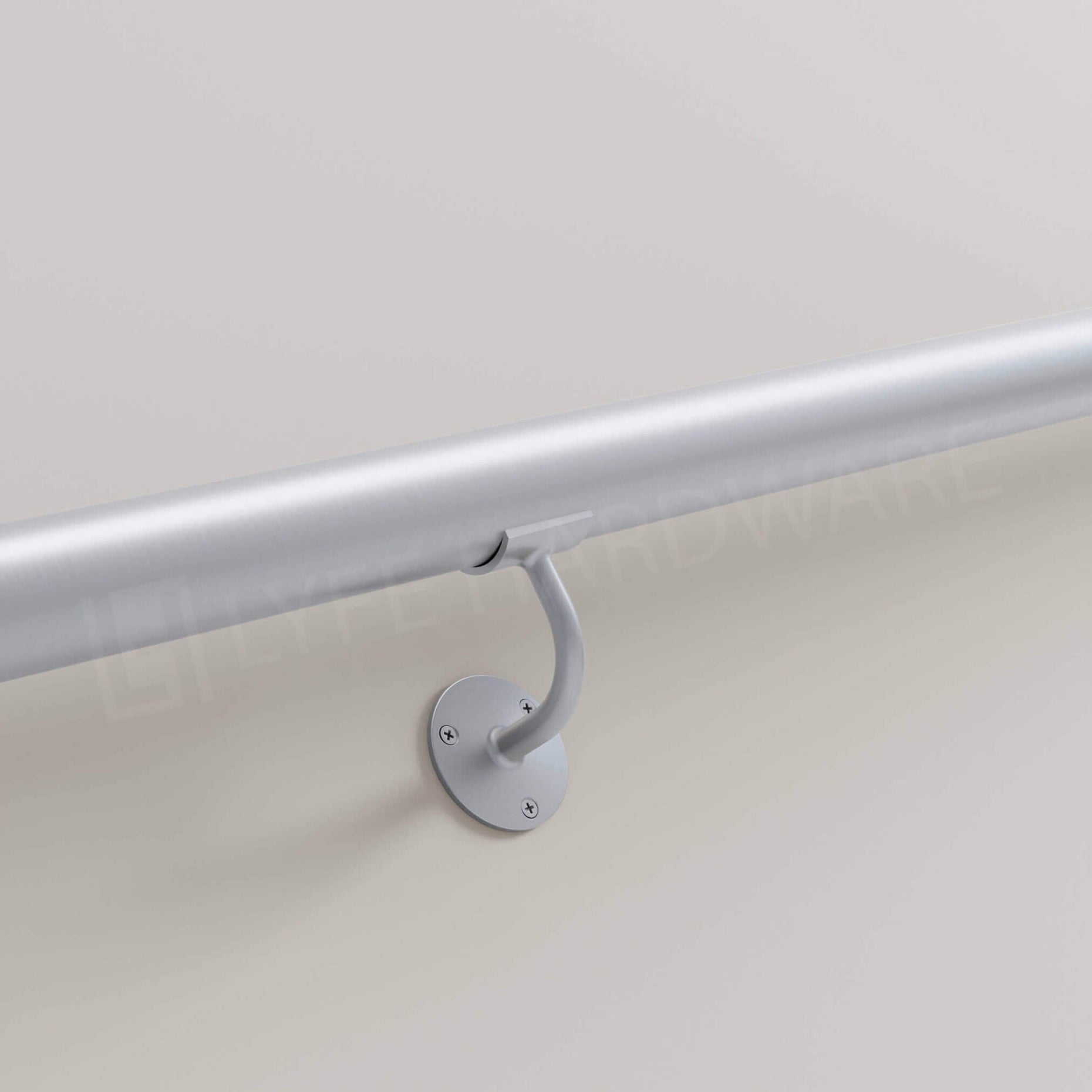 Custom Brushed Stainless Steel Handrail Kit (with End Caps) – Lyfe Hardware