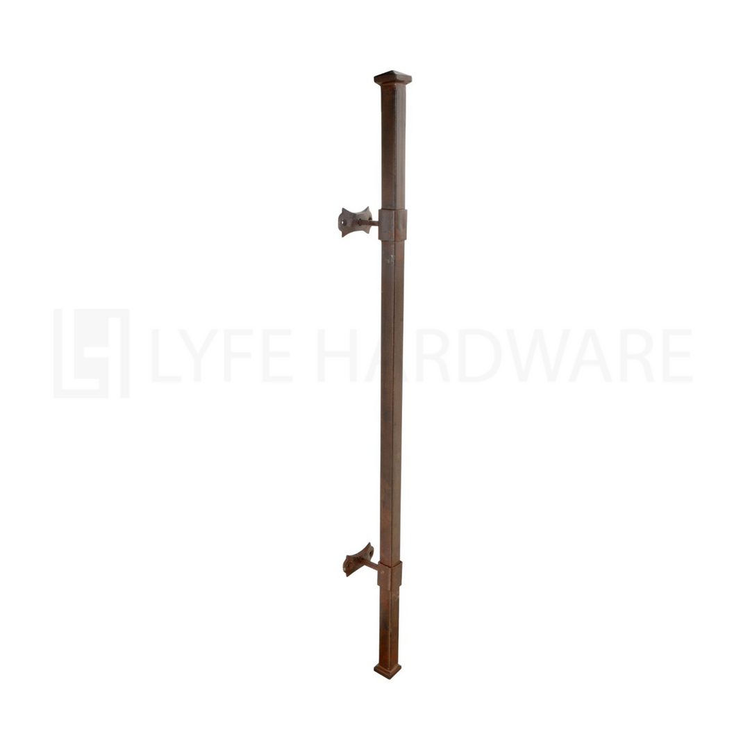 Pyramid- Iron Door Pull Handle – Lyfe Hardware