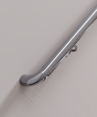 Custom Polished Stainless Steel Handrail Kit (with Wall Returns) – Lyfe ...