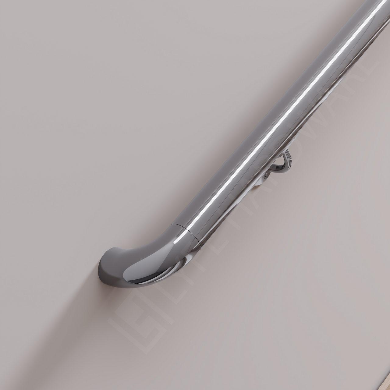 Custom Polished Stainless Steel Handrail Kit (with Wall Returns) – Lyfe ...