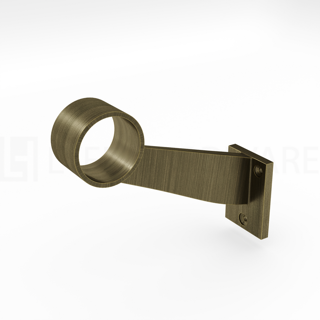 Contemporary Foot Rail Bracket – Lyfe Hardware