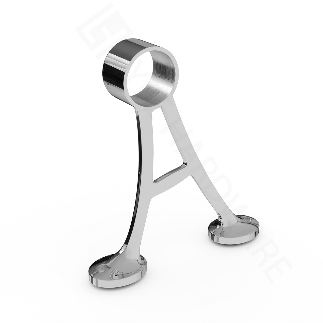 Floor Mount Foot Rail Bracket – Lyfe Hardware