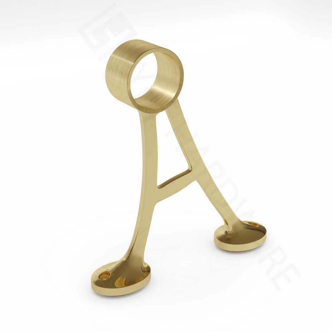 Floor Mount Foot Rail Bracket – Lyfe Hardware
