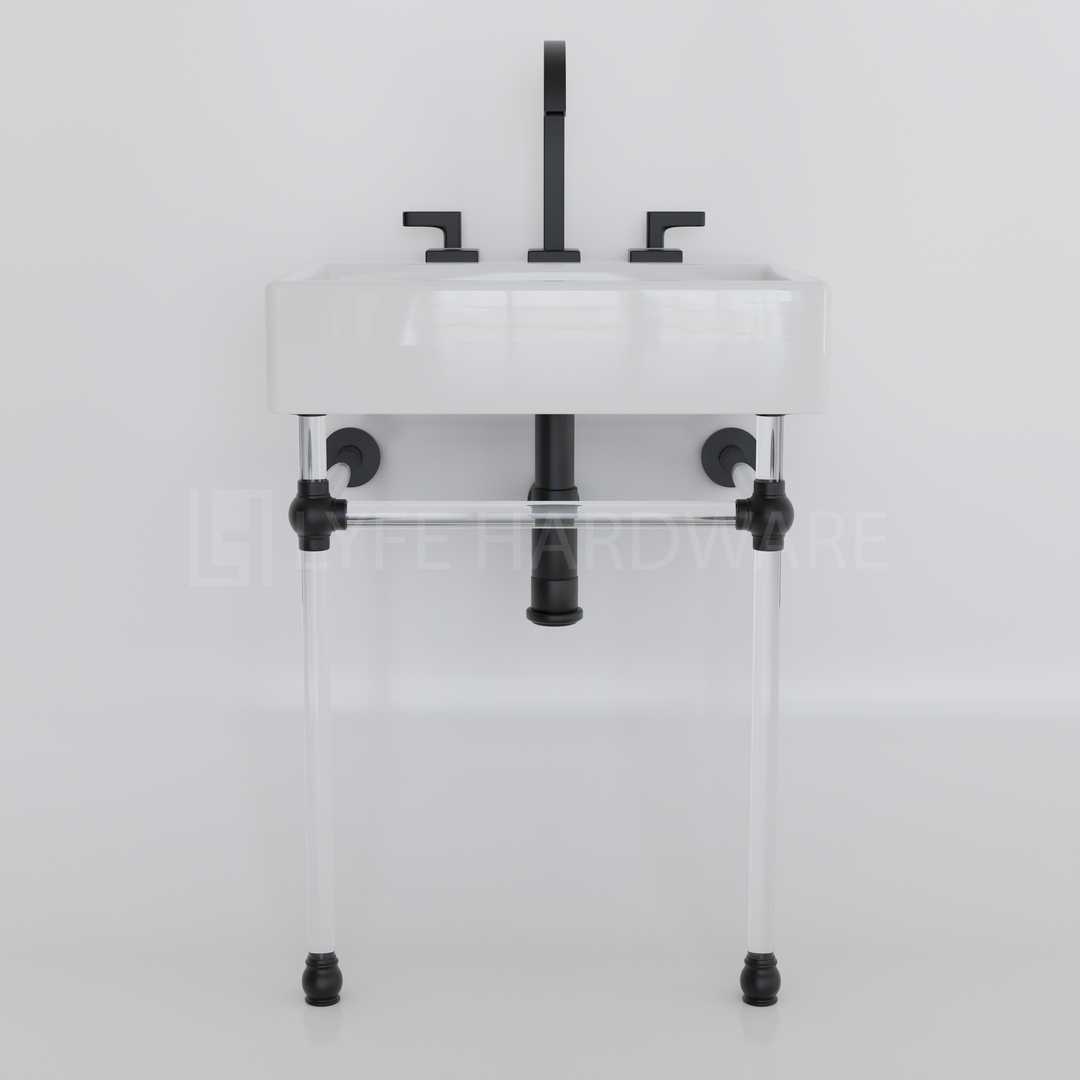 Acrylic Lucite Sink Legs – Lyfe Hardware