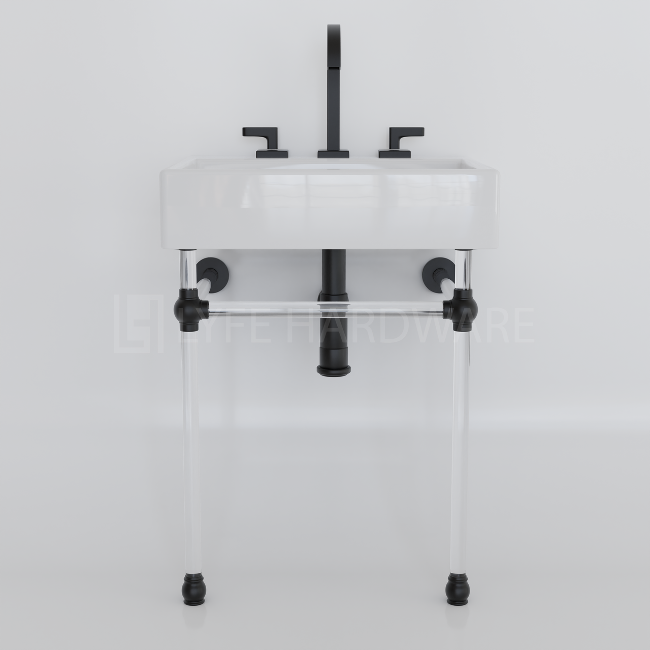 Acrylic Lucite Sink Legs – Lyfe Hardware