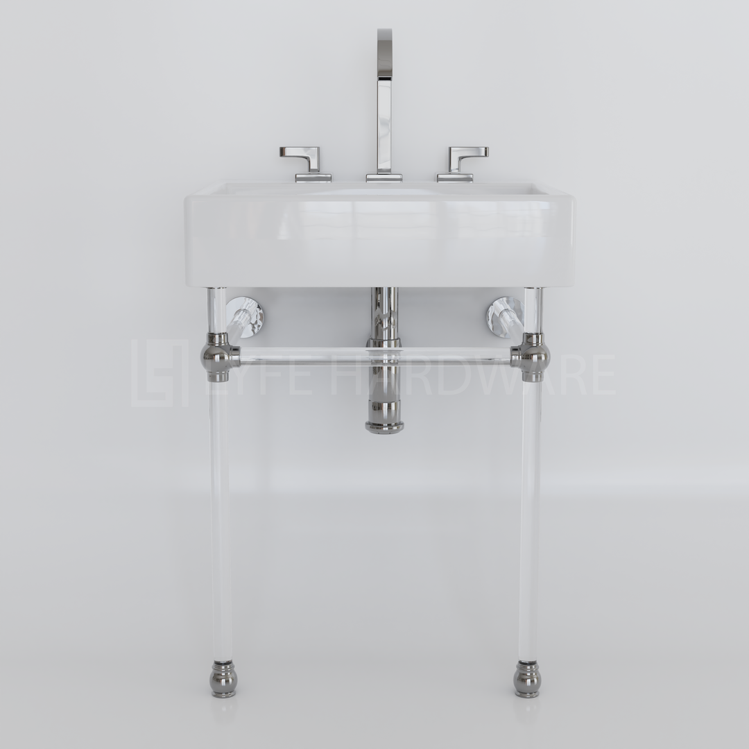 Acrylic Lucite Sink Legs – Lyfe Hardware