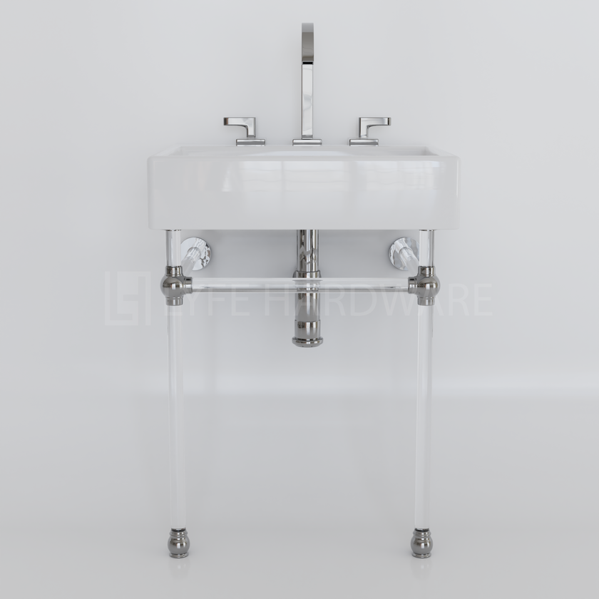 Acrylic Lucite Sink Legs – Lyfe Hardware
