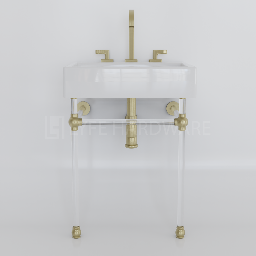 Acrylic Lucite Sink Legs – Lyfe Hardware