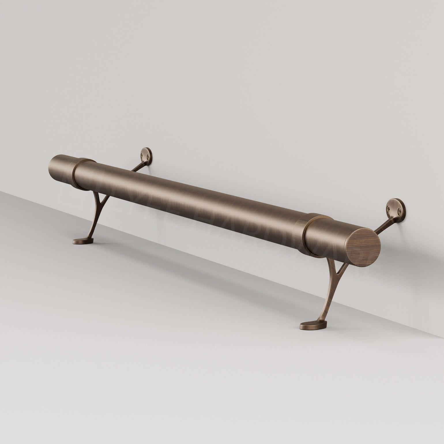 Custom Antique Bronze Bar Foot Rail Kit – Lyfe Hardware