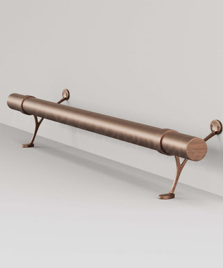 Custom Antique Copper Bar Foot Rail Kit – Lyfe Hardware