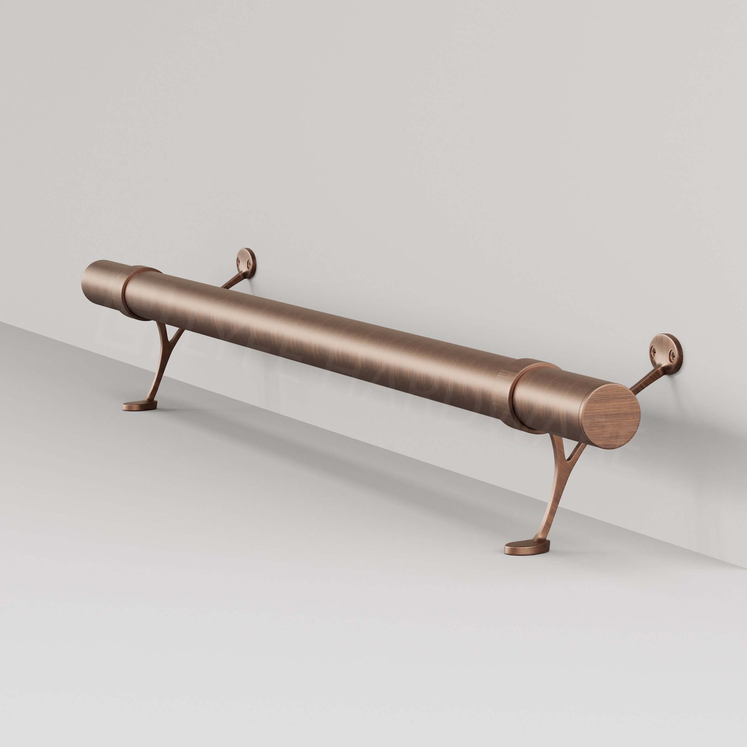 Custom Antique Copper Bar Foot Rail Kit – Lyfe Hardware