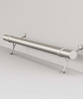 Custom Brushed Stainless Steel Bar Foot Rail Kit – Lyfe Hardware
