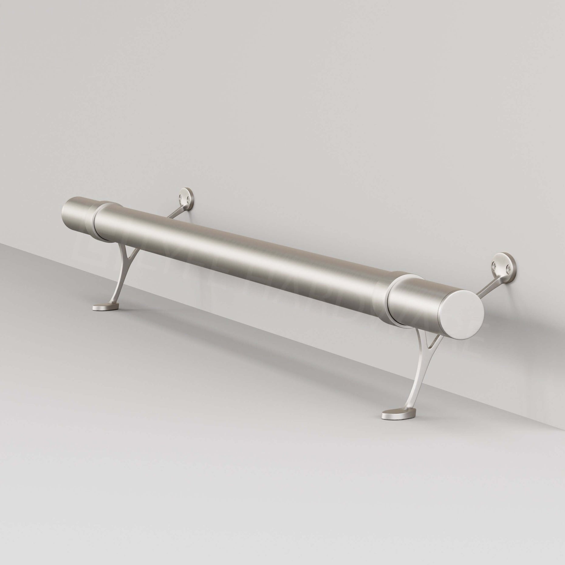 Custom Brushed Stainless Steel Bar Foot Rail Kit – Lyfe Hardware