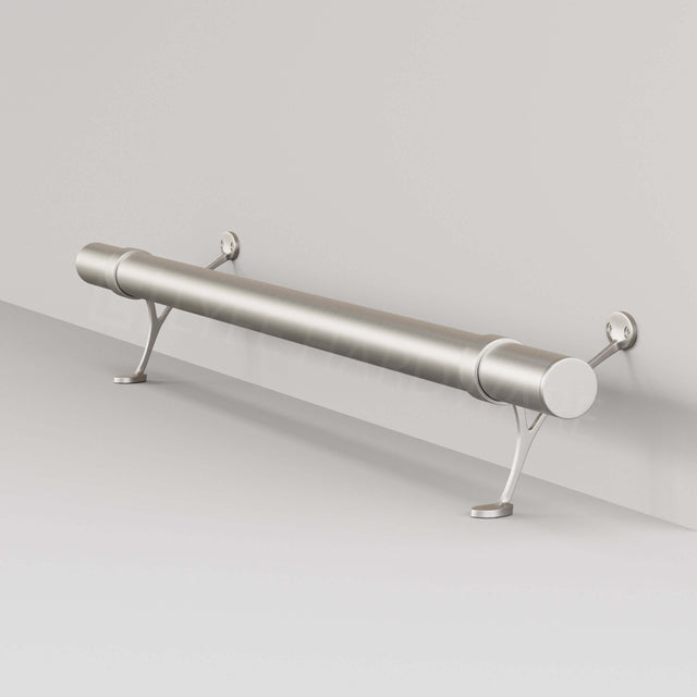 Custom Brushed Stainless Steel Bar Foot Rail Kit – Lyfe Hardware