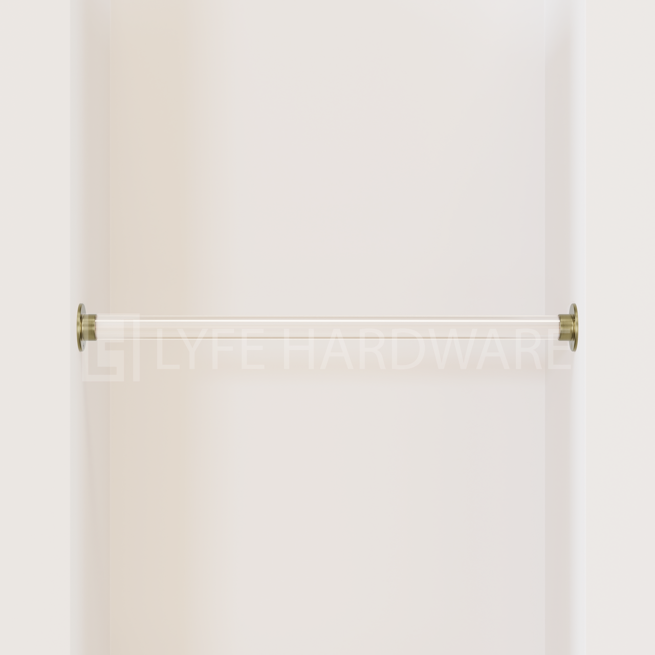 Acrylic Closet Rod Kit – Lyfe Hardware